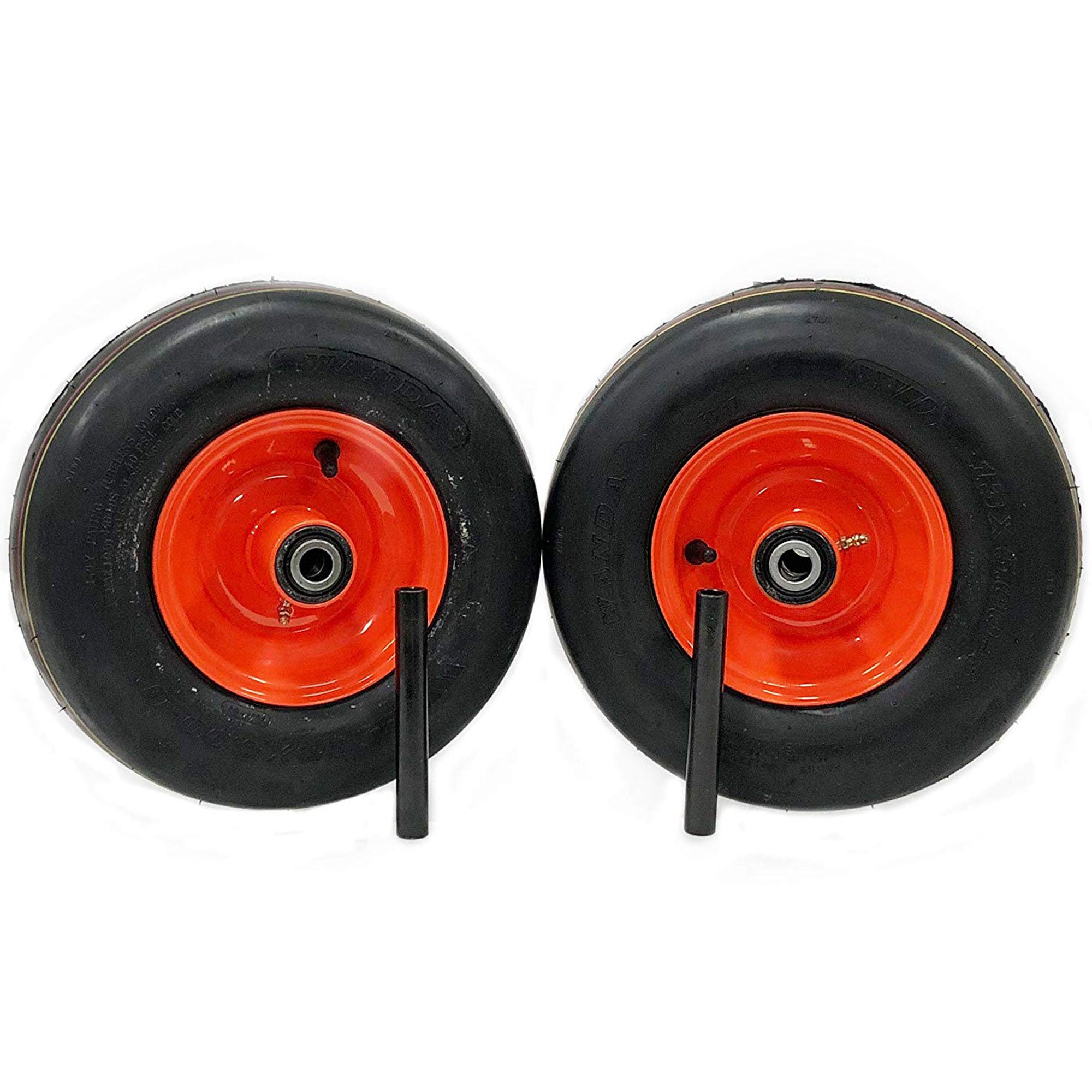 (2) Pneumatic Tire Assemblies 13x5.00-6 Fits Kubota ZG222 ZG227 K3271 ...