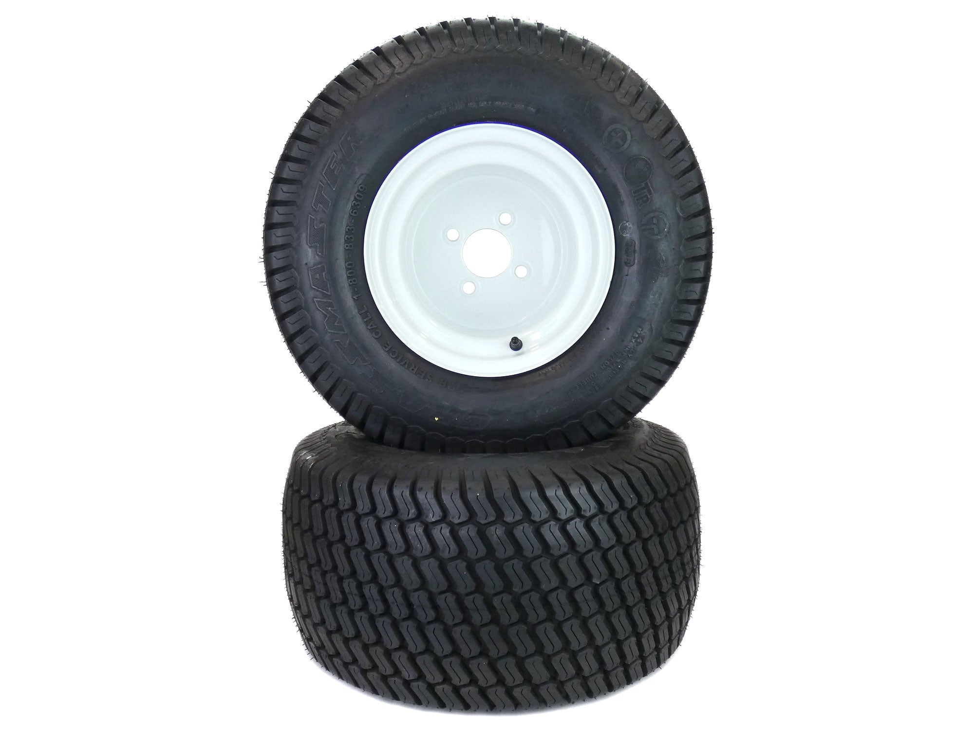 (2) Turf Tire Assemblies 22x11.00-10 Fits Exmark Radius E Series 126-4 ...