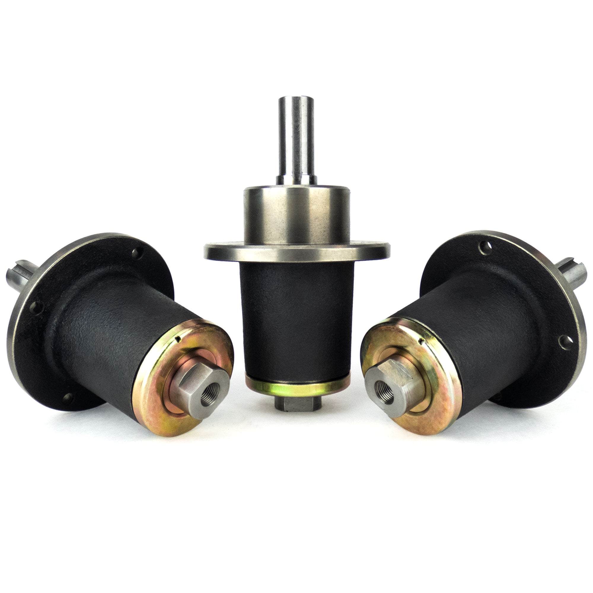 (3) Long Shaft Spindle Assemblies for Bad Boy Mowers Replaces 037-6016 ...