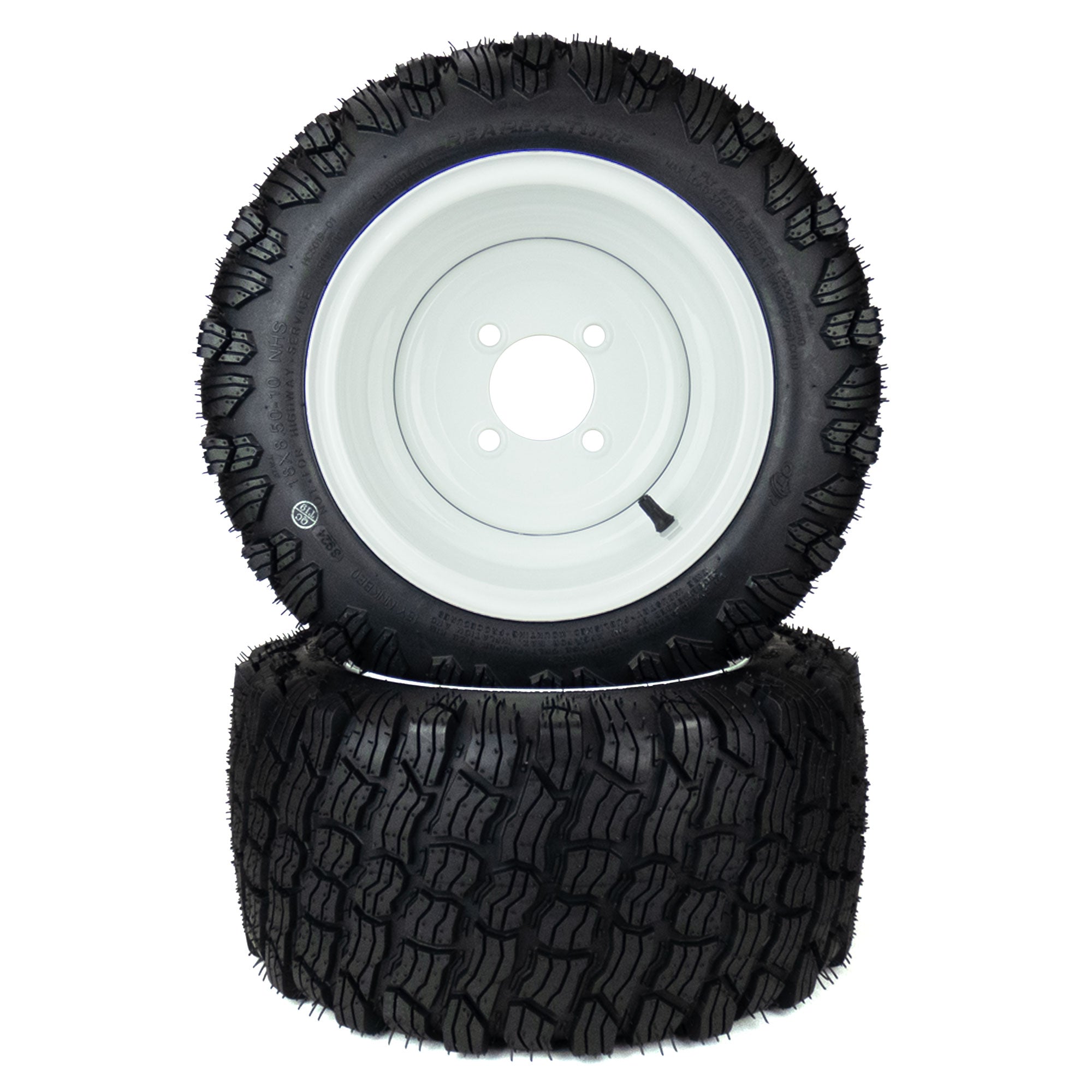 (2) Reaper Turf Tire Assemblies 18x8.50-10 Fits Walker S B C D T 5075 ...