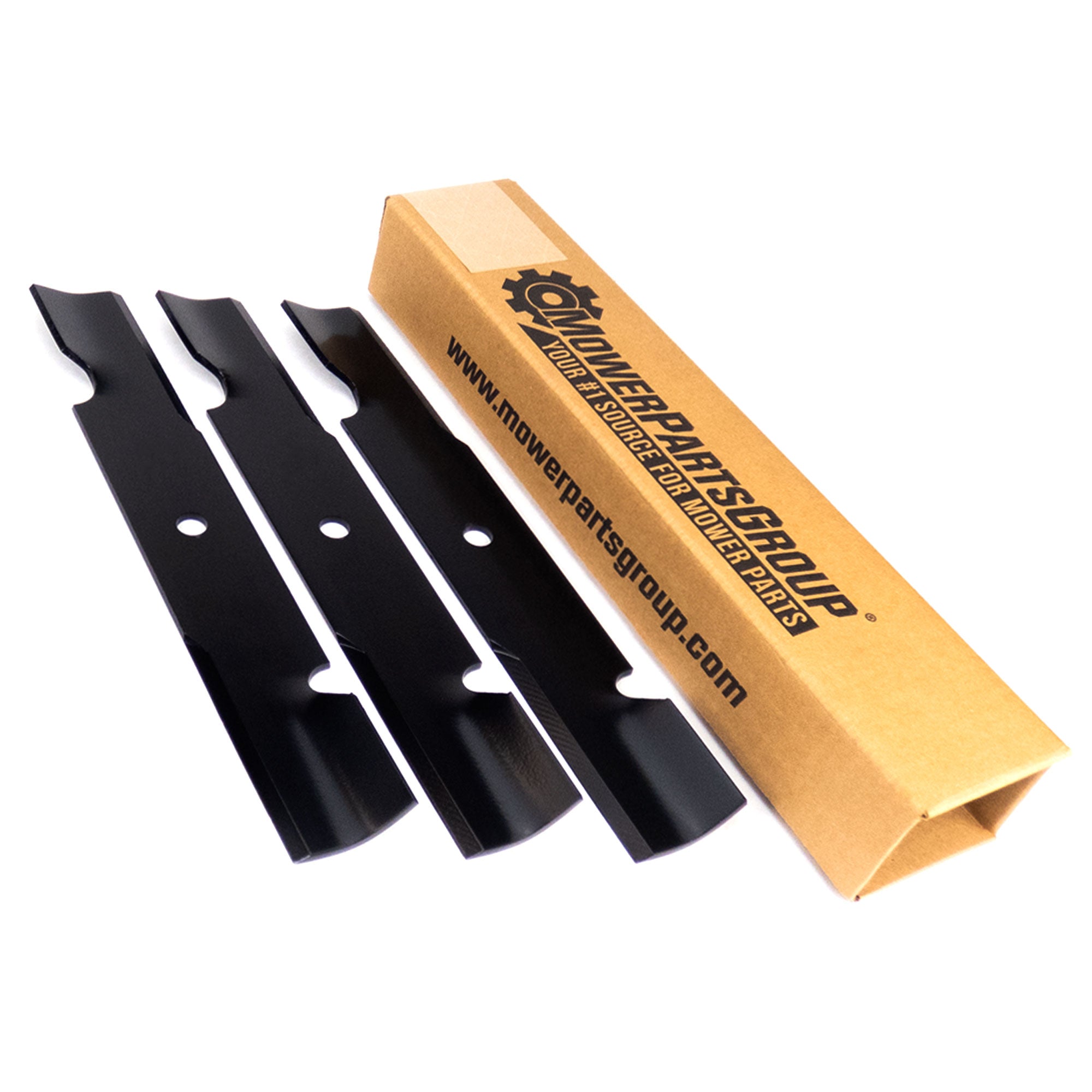 (3) Hi Lift Blades Fits Hustler 48" FasTrak Sport X-One 795757 ...