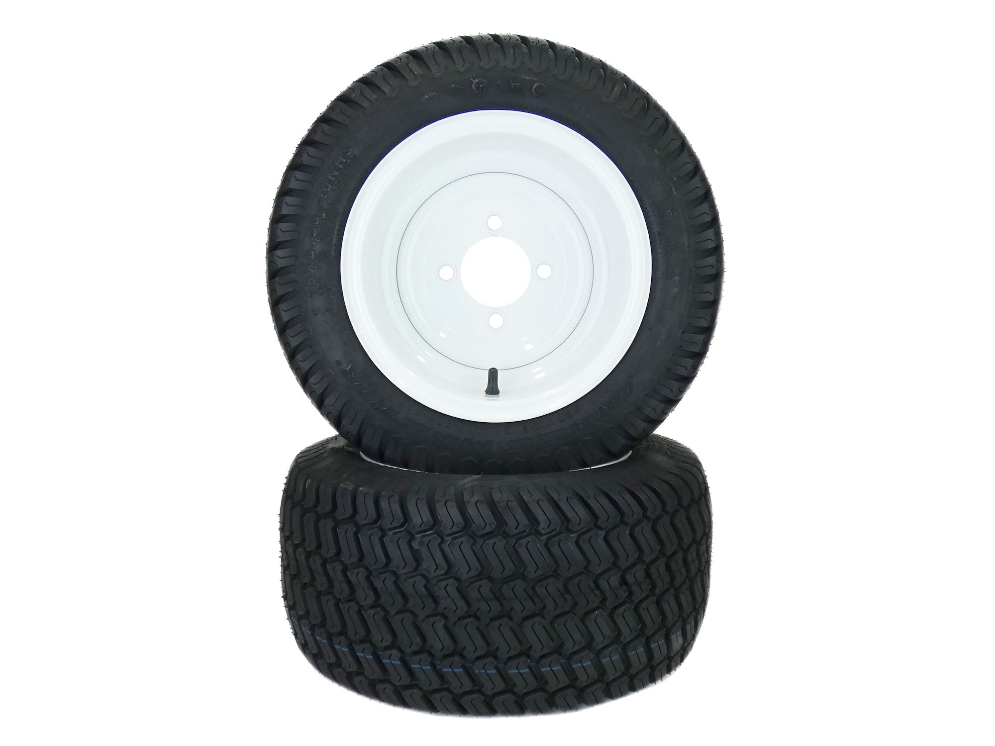 (2) Turf Tire Assemblies 18x8.50-10 Fits Walker S B C D T 5075-3 ...