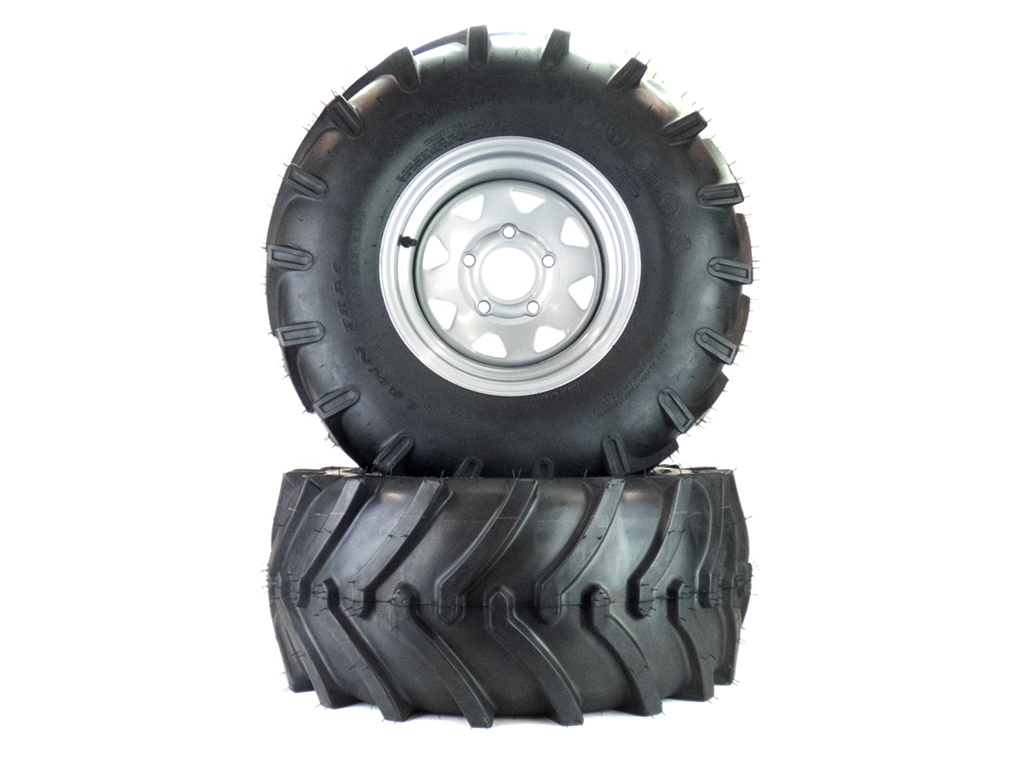 (2) Aggressive Tire Assemblies 26x12.00-12 Fits Hustler Super 88 60764 ...