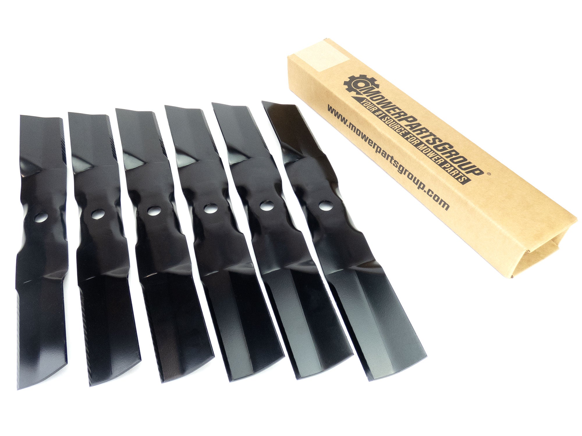 (6) Blades for John Deere 42" X350 Accel Deck GY20683, M170639 ...